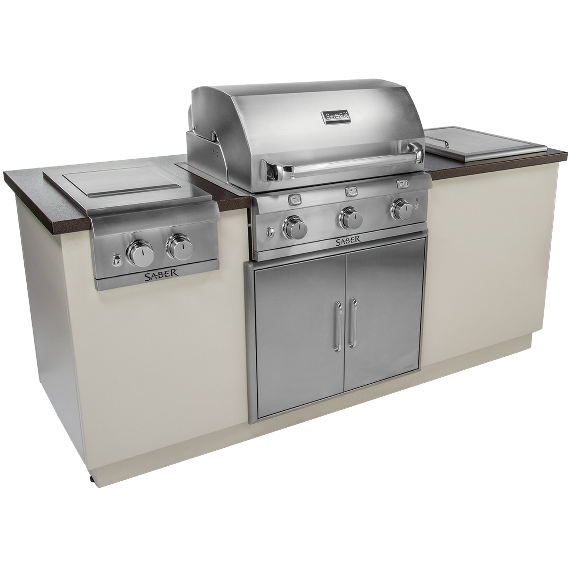 SABER® I Series EZ Outdoor Kitchen - Copper – sabergrills
